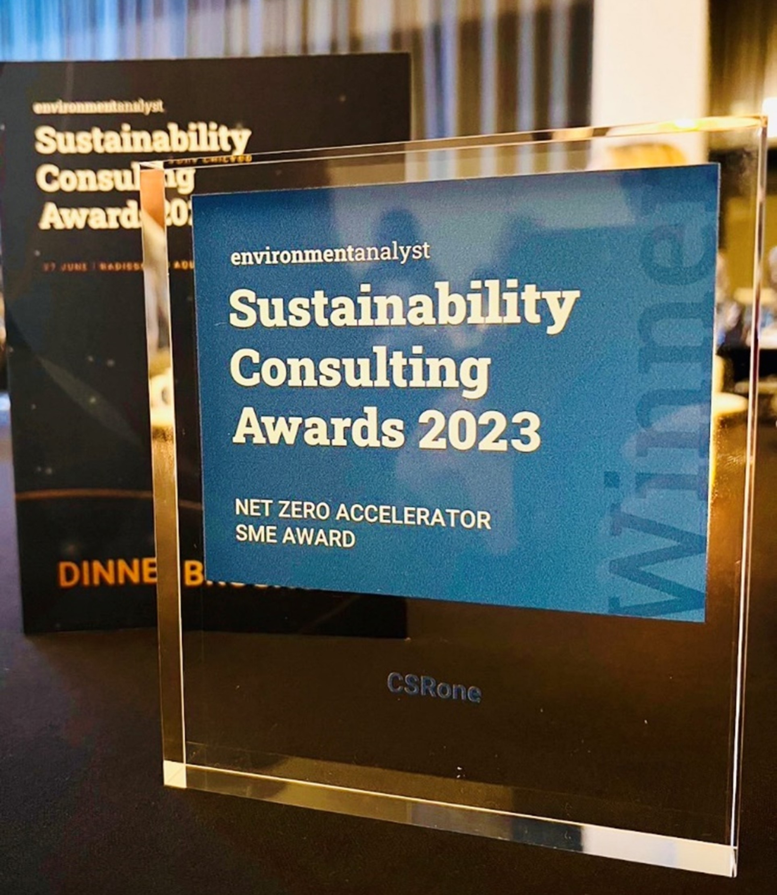 First in Asia! CSRone Wins Environment Analyst’s 2023 Sustainability Consultant Awards with Net ...