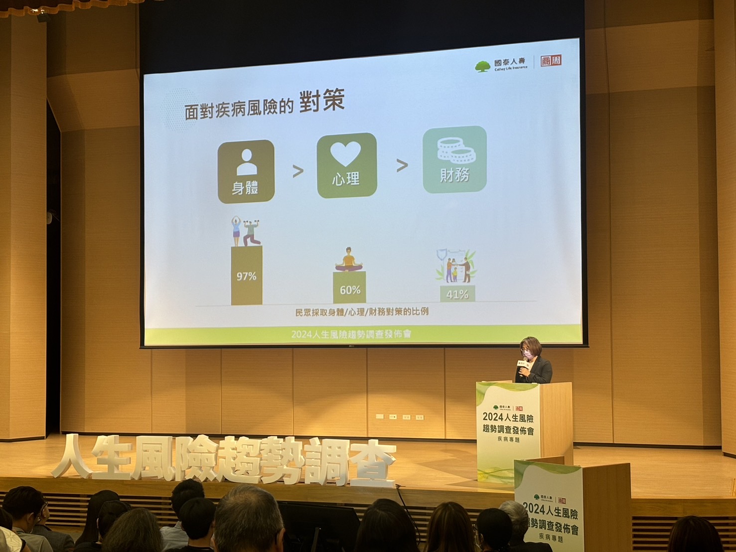 《2024人生風險趨勢調查報告》： 5成民眾疾病財務準備不足 疾病準備金缺口高達112萬 – CSRone 永續智庫